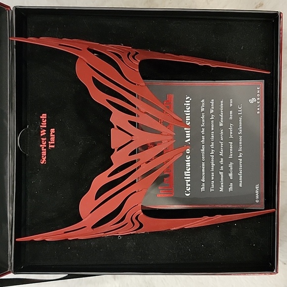 Marvel | Other | Marvel Studios Wandavision Scarlet Witch Tiara With ...